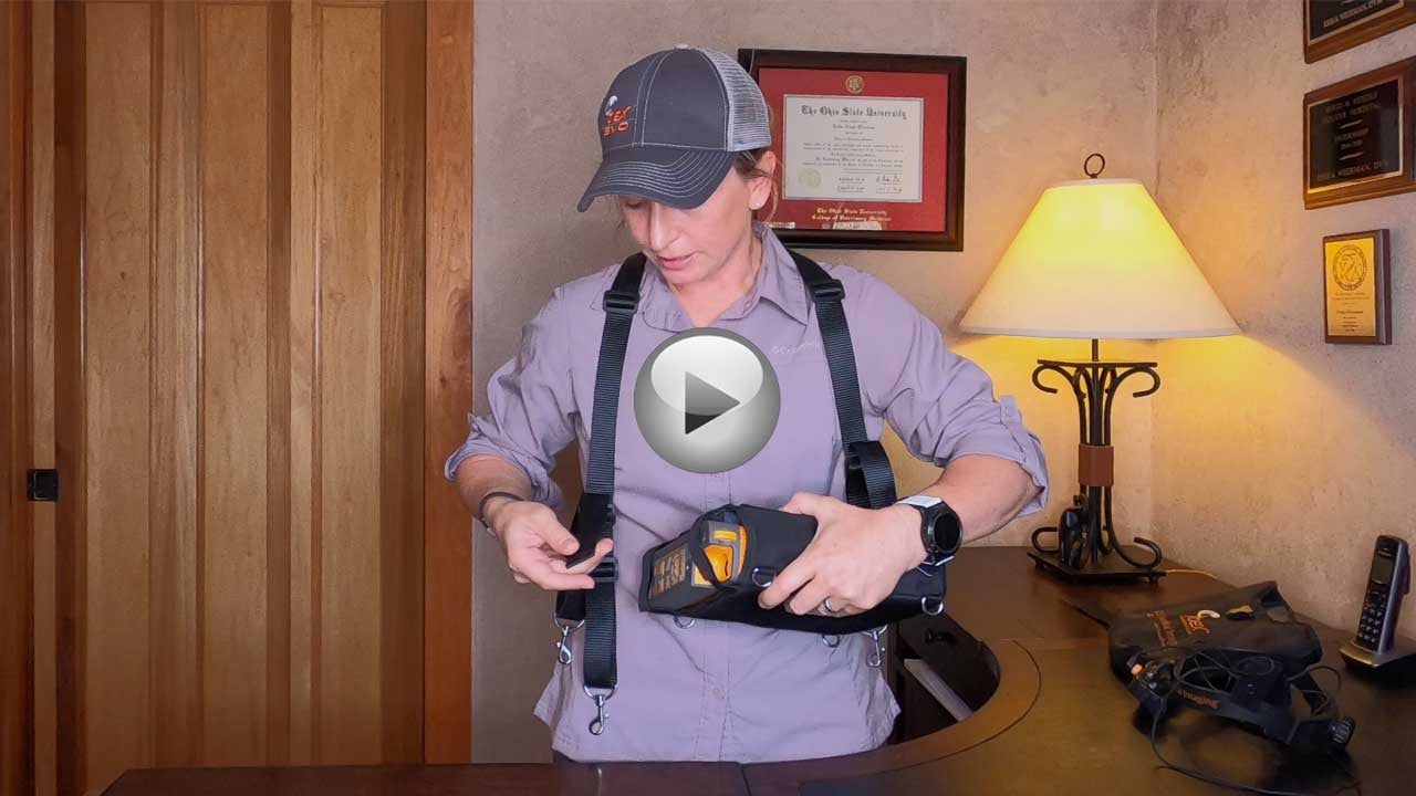How To Wear The IBEX LITE HR Ultrasound